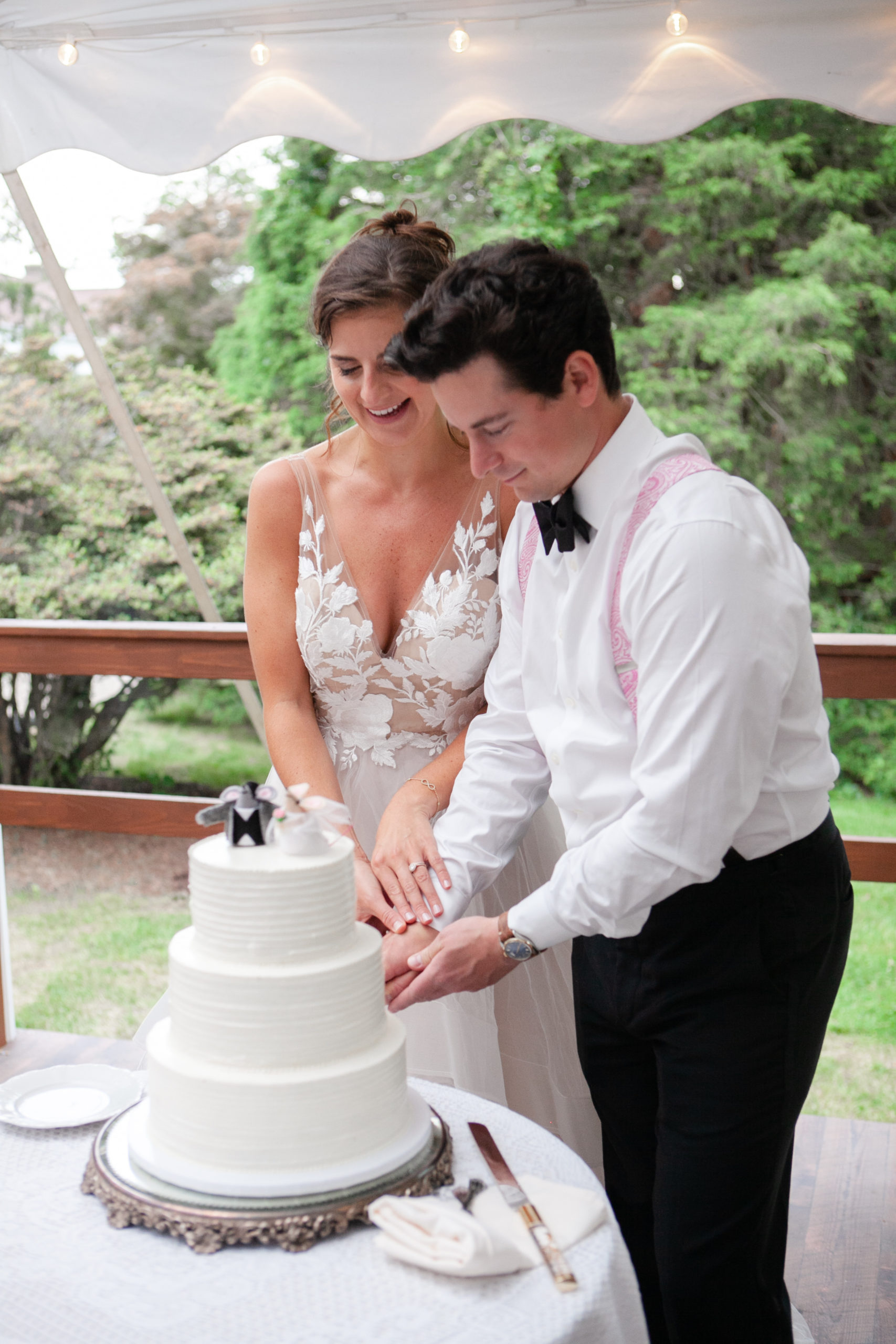 Margaret and Matt's Romantic Burr Wedding - simplylovedweddings.com